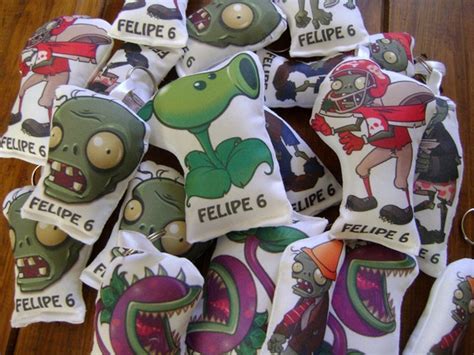 Bolsitas De Cumpleaños De Zombies Vs Plantas MercadoLibre ar