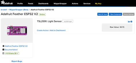 Adafruit Io Wippersnapper Adds Tsl2591 Light Sensor Support Nocode