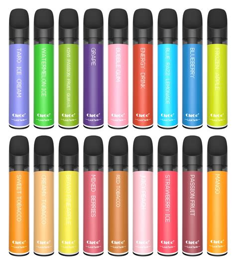 Wholesale Disposable Vape Pen Ciggo Locktank 600 Puff Bar Disposable E