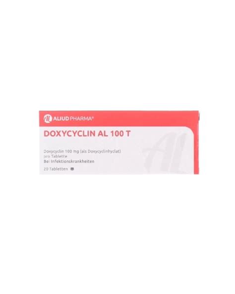 Doxycyclin Al 100mg Tabletter 20 Enpac Apotek 1