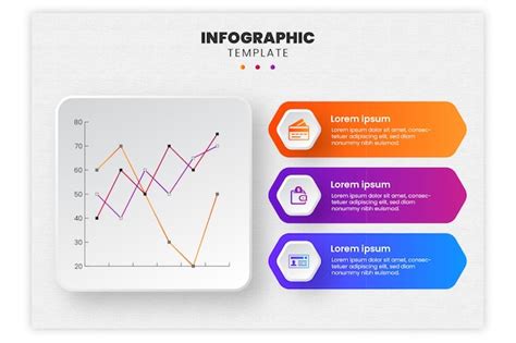 Premium Vector Infographic Chart Template Design With Hexagonal Shape