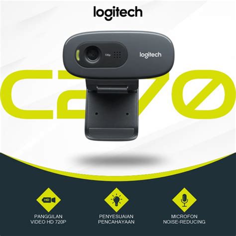 Jual Logitech C Hd Webcam Kota Bandung Hamzah Comp Tokopedia