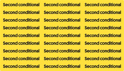 Second Conditional In English A Complete Guide With Examples