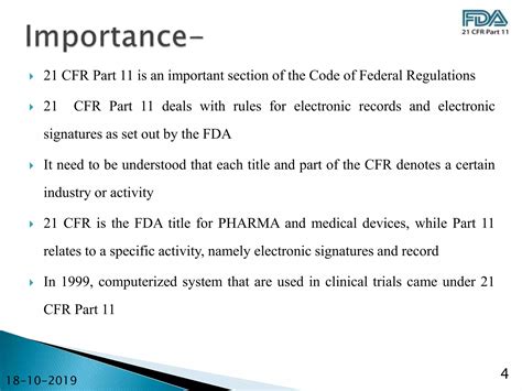 Cfr 21 Part 11 Pptx Cfr 21 Part 11 Pptx