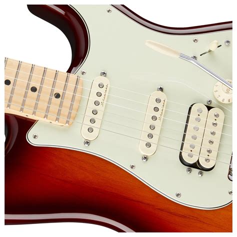 Fender Deluxe Stratocaster HSS, Tobacco Sunburst | Gear4music