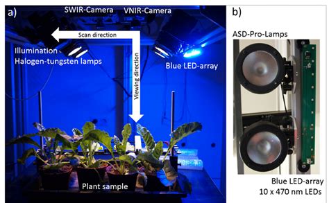 A Hyperspectral Imaging Setup For Measurements Of The Reflectance