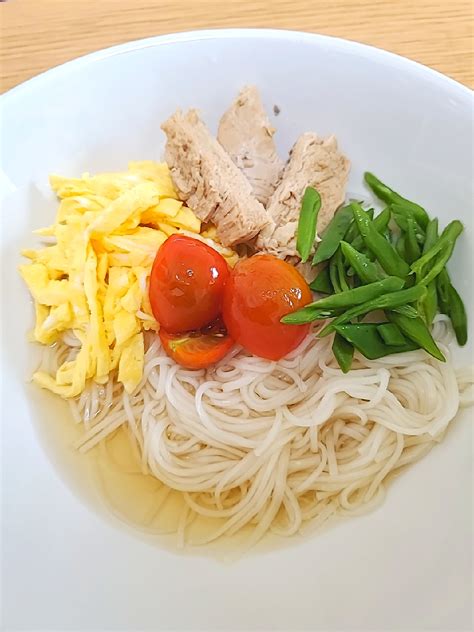 作り置き食材色々のっけ盛り素麺 ／ 夏麺グランプリ2021【ヤマサ醤油株式会社】