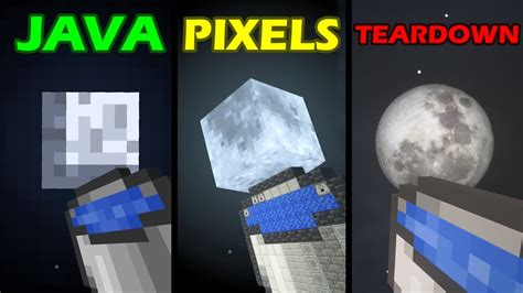 Java Vs Pixels Vs Teardown Youtube