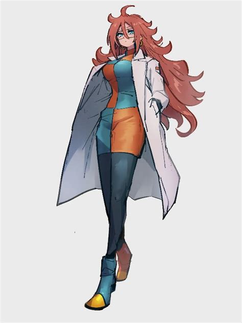 Android 21 Dragon Ball And 1 More Drawn By Kemachiku Danbooru