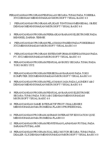 Membuat Program Bengkel Dengan Visual Basic Seofaseoxs