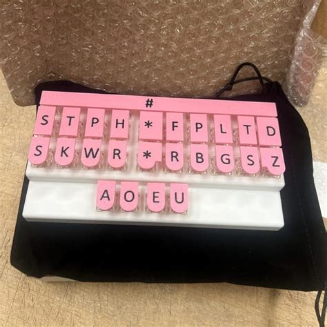 Stenoob Pro Usb Steno Keyboard Real Time Writing Etsy