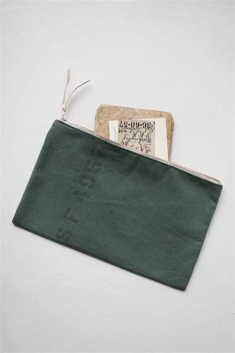 Wwii Era Military Canvas Utility Pouch Forestbound