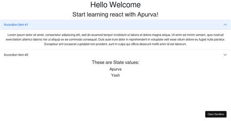Apurva131appreact Codesandbox