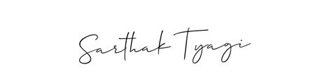90 Sarthak Tyagi Name Signature Style Ideas Fine Electronic Sign