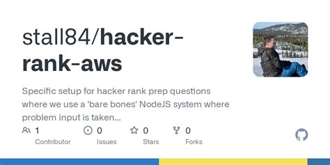 GitHub Stall84 Hacker Rank Aws Specific Setup For Hacker Rank Prep