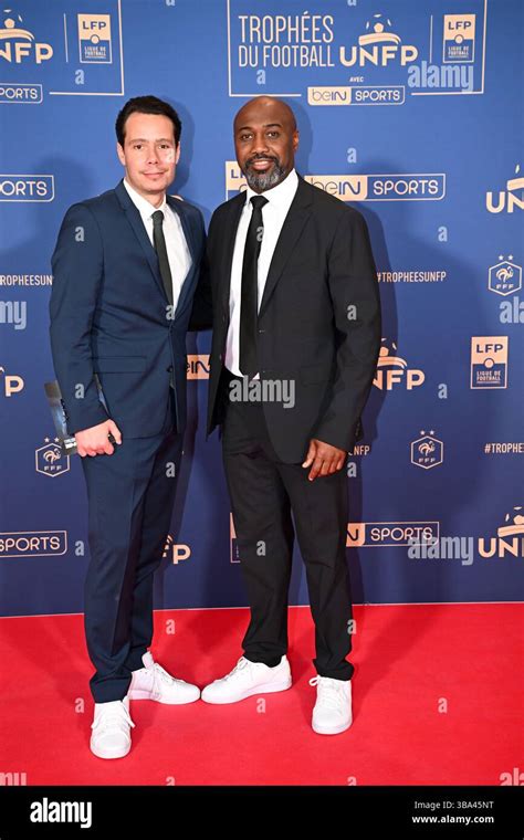 Paris France 11th May 2025 Robert Malm Clement Grezes Journaliste Bein Sports During The