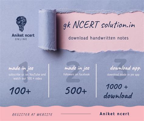 Aniket Ncert Ncert Mathematics Handwritten Notes Class 12 Chapter 1