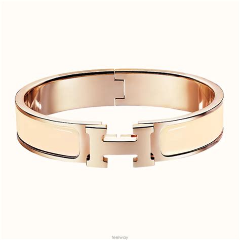 Hermes 팔찌발찌 에르메스 클릭아슈 팔찌 베이지 H700001fo4pgm 원래 명품은 필웨이feelway