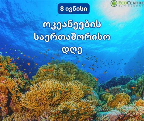 8 ივნისი ოკეანეების საერთაშორისო დღე • Eco Centre