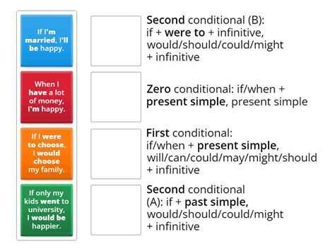 St Nd Conditionals Match Up