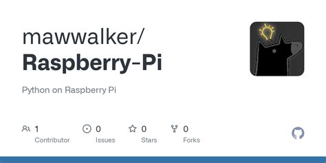 Github Mawwalkerraspberry Pi Python On Raspberry Pi