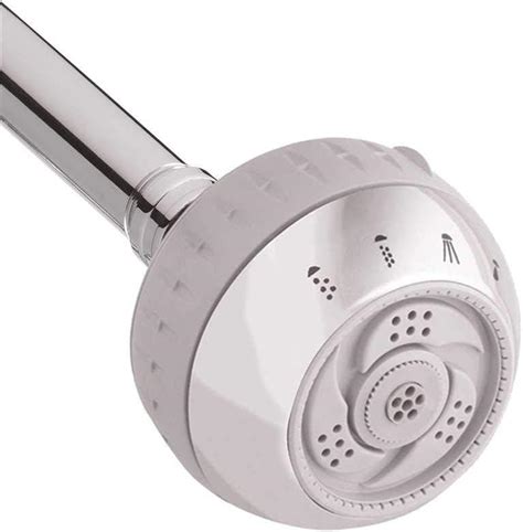 Waterpik Original Massage Shower Head With Massaging Sprays And 6 Modes Diy Easy Installation