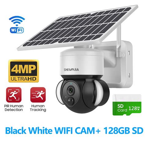 SHIWOJIA 4MP WIFI kamera słoneczna 4G karta Sim PI 13068569092