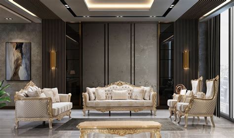 Casa Padrino Luxus Barock Wohnzimmer Sessel Weiß Antik Gold
