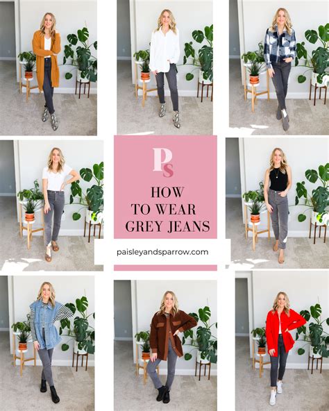 Actualizar 64 Imagen Grey Jeans Outfit Ideas Abzlocal Mx