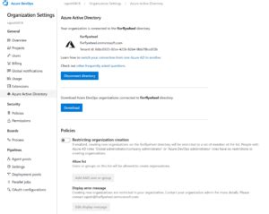 Policy Support To Restrict Creating New Azure DevOps Organizations Azure DevOps Blog