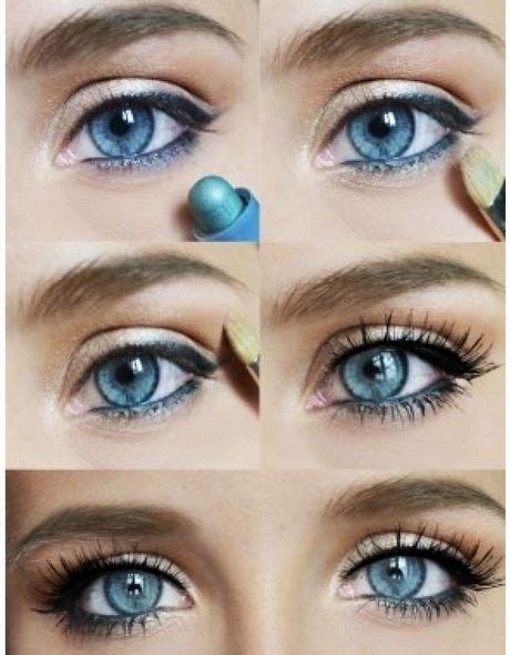Make Up Tutorial Voor Blauwe Ogen En Lichte Huid Gold Eye Makeup
