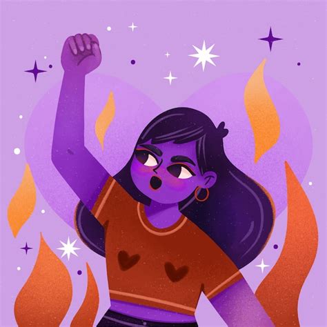 Ilustração em aquarela do Dia Internacional da Mulher Vetor Premium