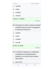 Understanding Research Methods Reliability Validity And More