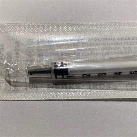 Tsk Soft Ject Henke Ject Luer Slip Syringe Low Dead Space 1ml 100