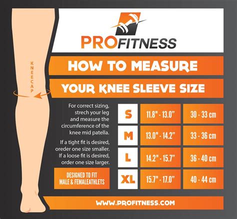 Entry 11 By Magdalenajan For Design A Knee Sleeve Size Chart Freelancer