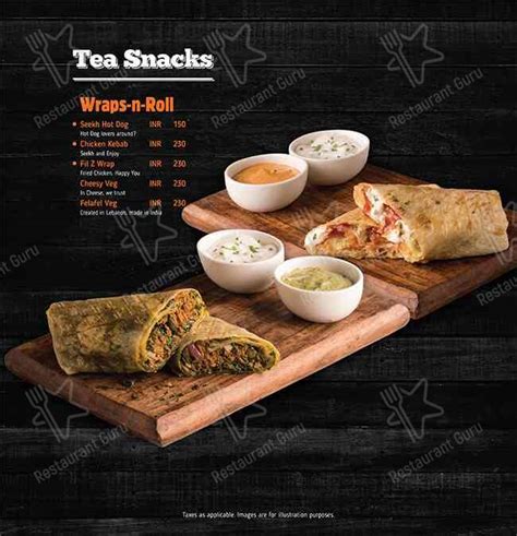 Menu At Filli Cafe Pune