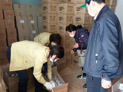 상주시 코로나바이러스감염증 19 예방물품 배부다경뉴스