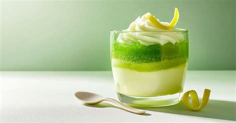 Oro De Juventud Receta De Gelatina De Limón Con Queso Crema Rica En