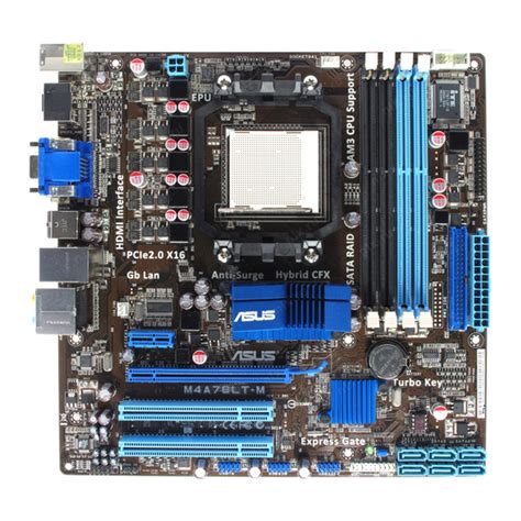 ASUS M4A78LT-M LE USER MANUAL Pdf Download | ManualsLib