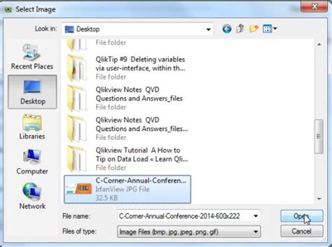 Insert Image In Text Box Using Qlikview Application