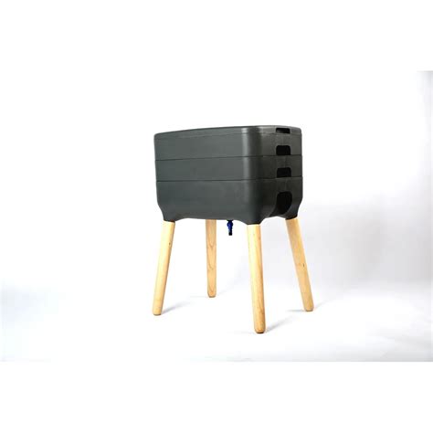 Worm Farm Compost Bin Continuous Flow Through Vermi Composter