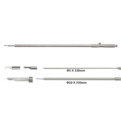 Laparoscopic Surgical Scalpel Shape Detachable Bile Duct Knife 5mm 10mm Scalpel Shape And Bile