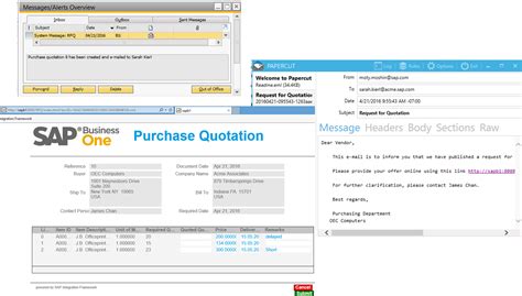 Request For Quotation Rfq With Sap Business One Sap Community