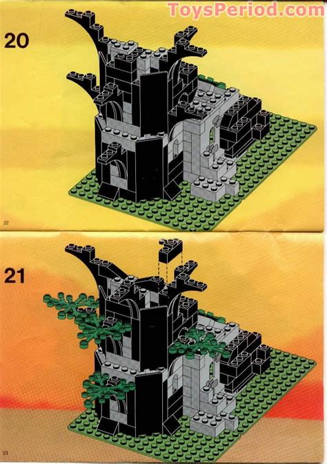 Lego Camouflaged Outpost Instructions And Parts List