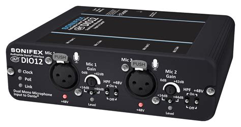 SONIFEX DANTE INTERFACES DIO Audiophile Dante Series