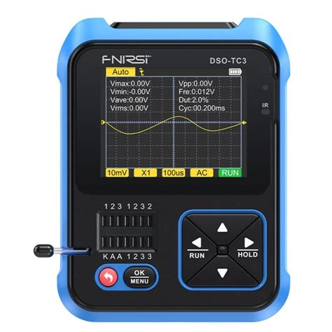 Fnirsi 3 In 1 Handheld Digital Oscilloscope Lcr Transistor Tester Bigupgadgets