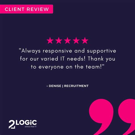 2logic On Linkedin Clientreview Customersatisfaction Itsupport