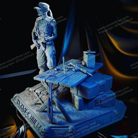 Sarah Connor Extra 3d Print Model