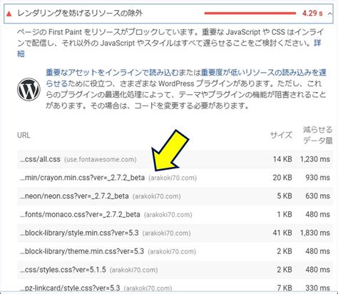 wordpress cssとjsファイルの遅延読み込み アラコキからの raspberry pi 電子工作