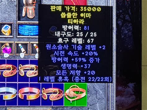 소서 2스킬 20패캐 뚜껑 감정 부탁드립니다 레저렉션 스탠 득템시세자랑 디아블로2 트레디아